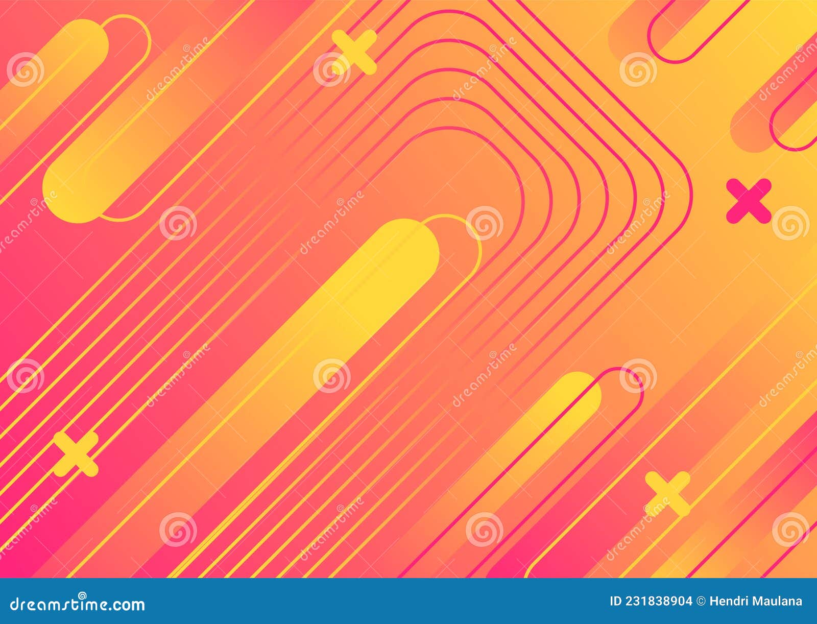 Abstract Gradient Geometry Shape Background Concept Stock Vector ...