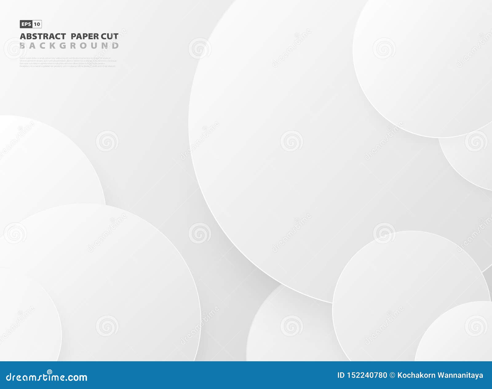 Abstract Gradient Gray Circle Pattern Design Paper Cut Template ...