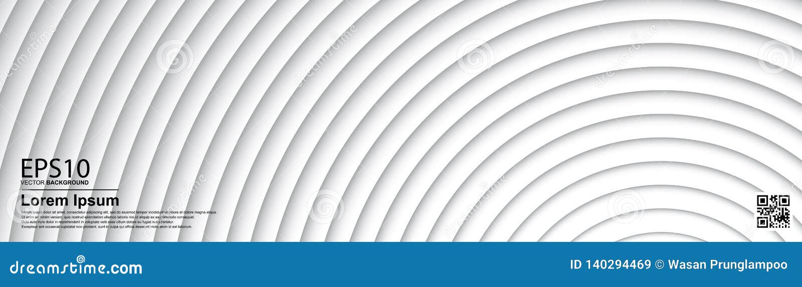 The Abstract Gradient Gray Color Circle Background Stock Vector ...