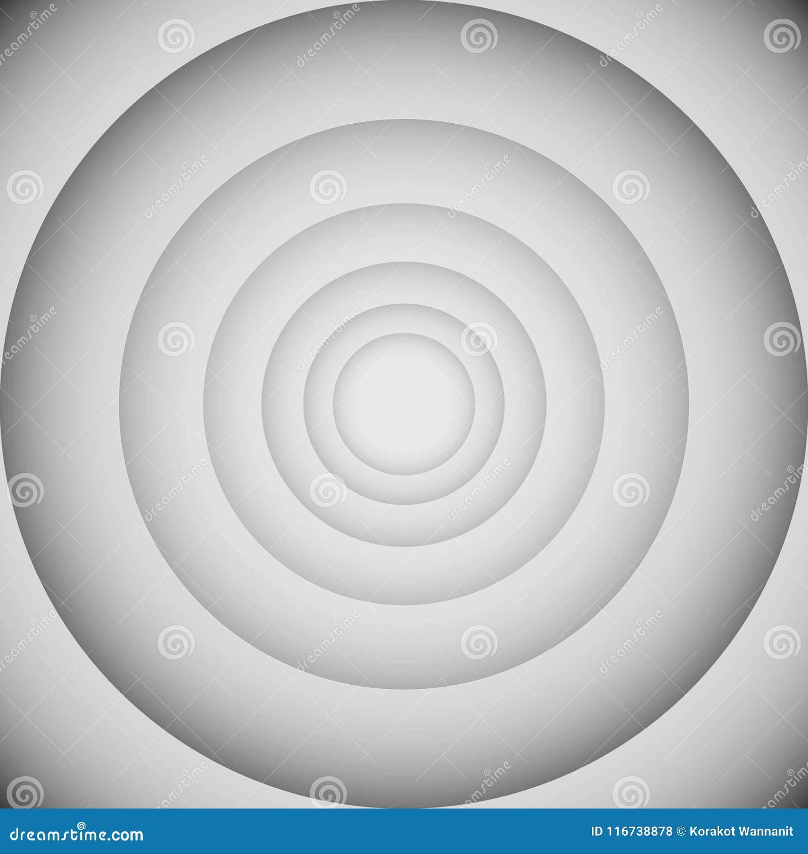 Abstract of Gradient Gray Color in Circle Shape Layer Background. Stock ...