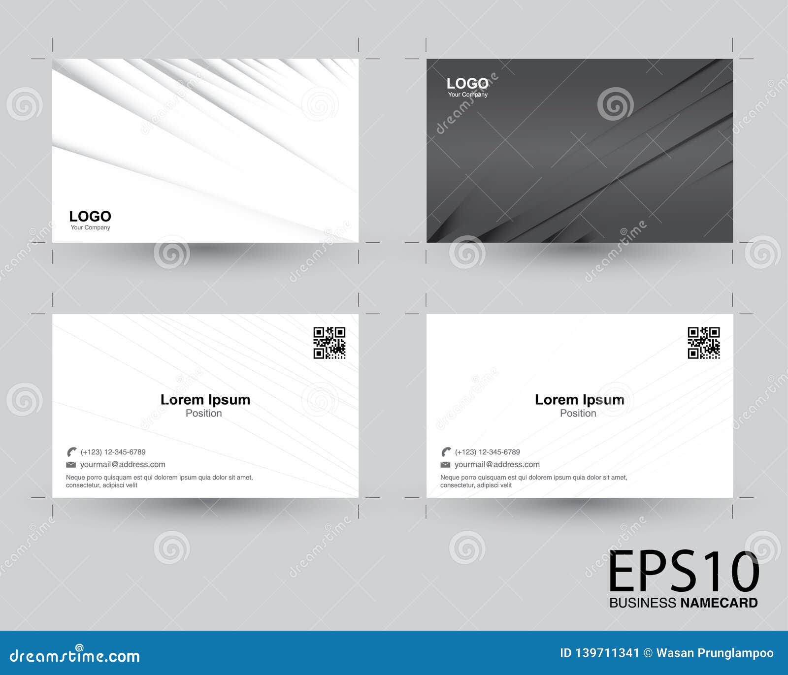 Abstract Gradient Gray Color Namecard Pattern Background Editorial ...