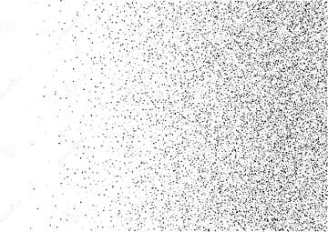 Abstract Gradient Halftone Random Dots Background. A4 Size, Vector ...