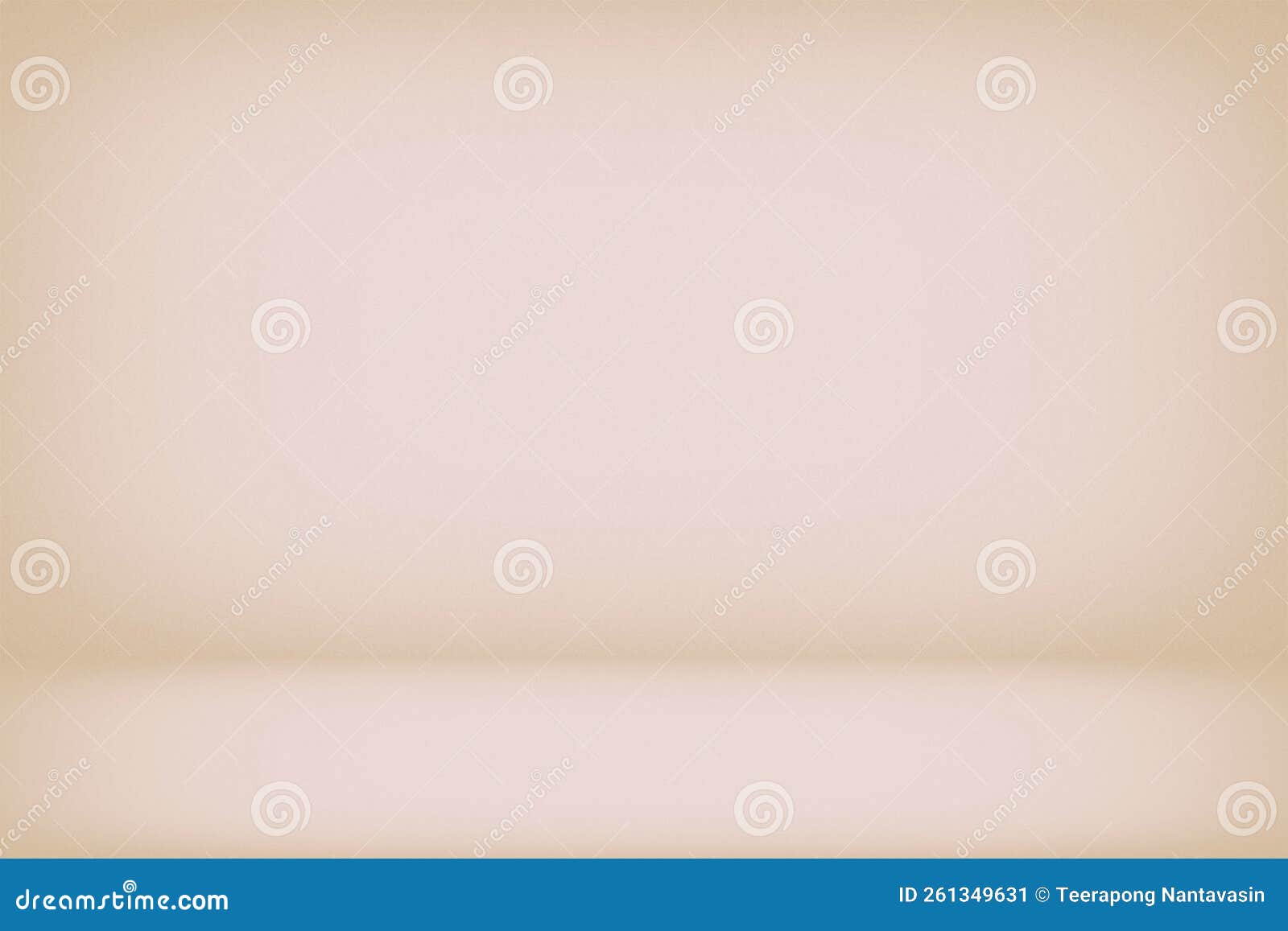 Abstract Gradient Light Brown Color Studio Room Background with Grain ...