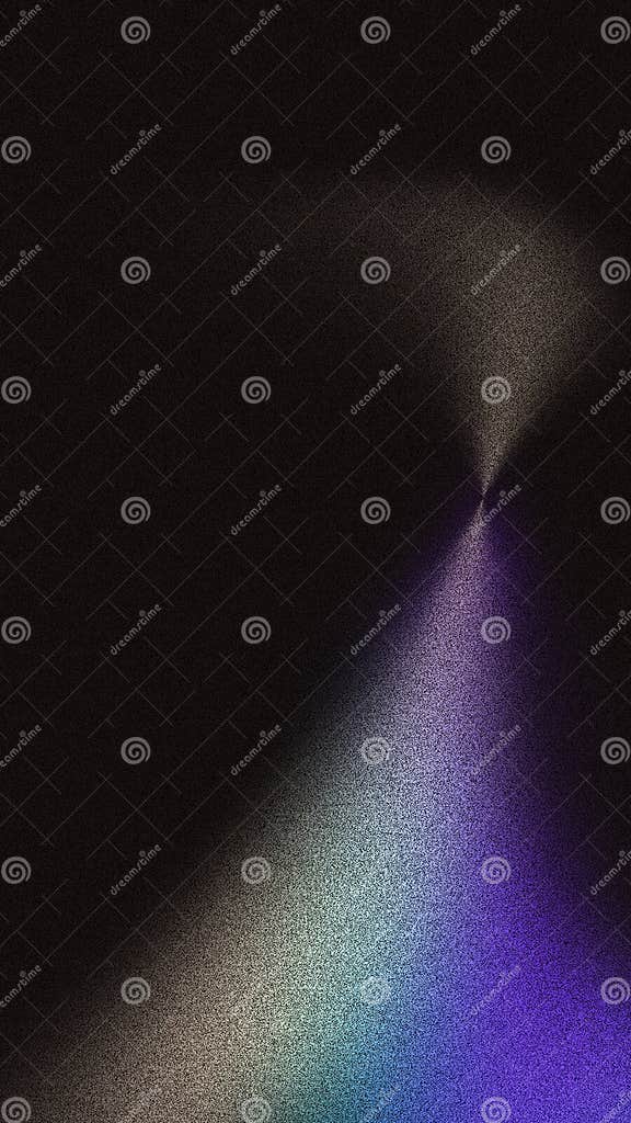 Abstract Gradient Light with Noise Textured Black Background Stock ...