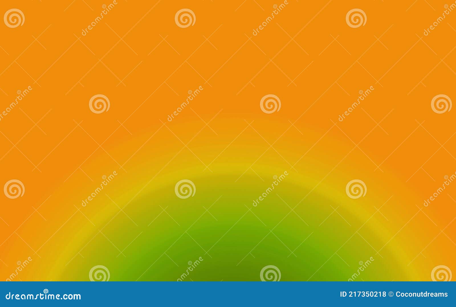 Gradient Lime Green Half Circle on Carrot Orange Background Stock Photo ...