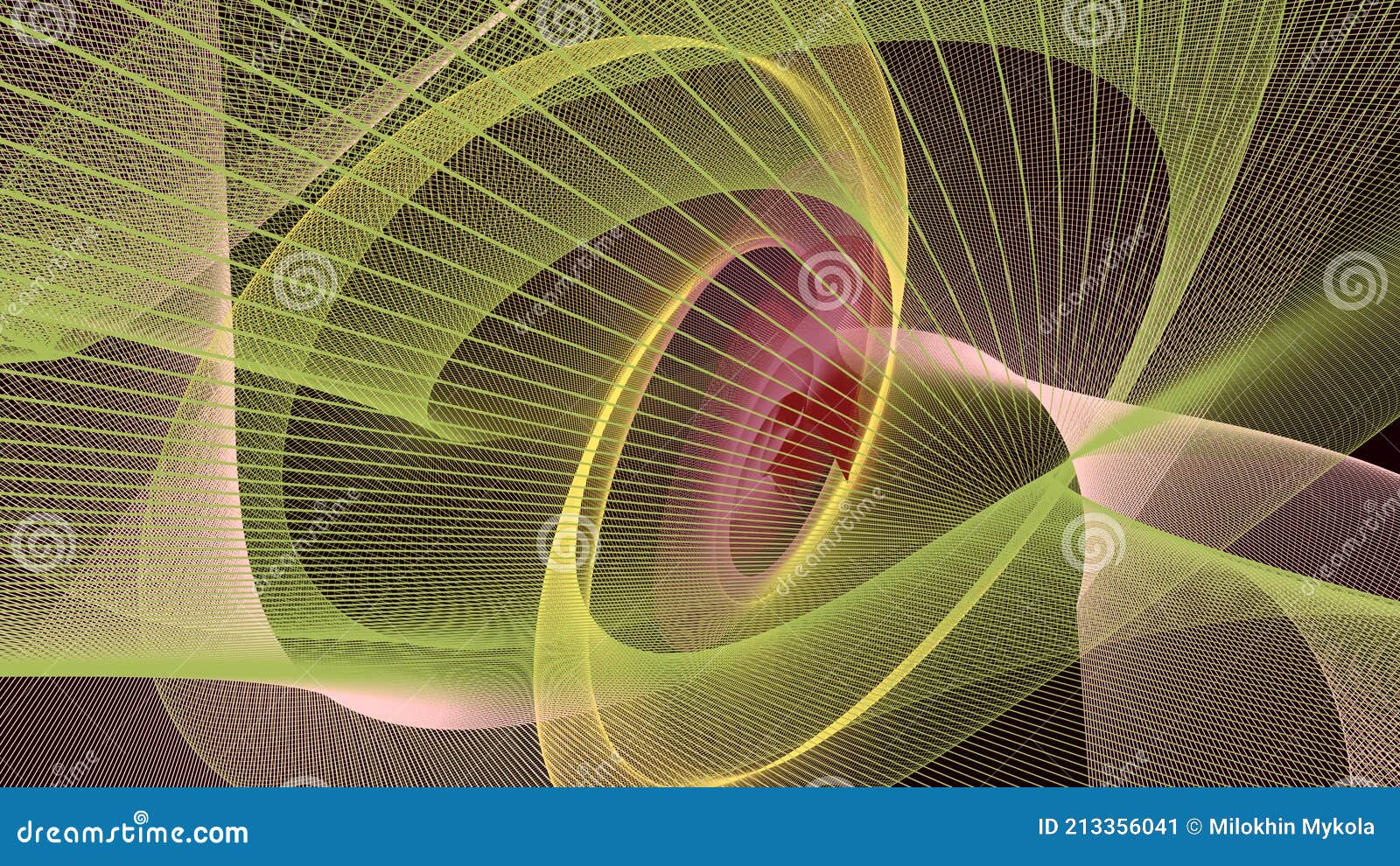 Abstract Gradient Network Wave Backgrounds Stock Illustration ...