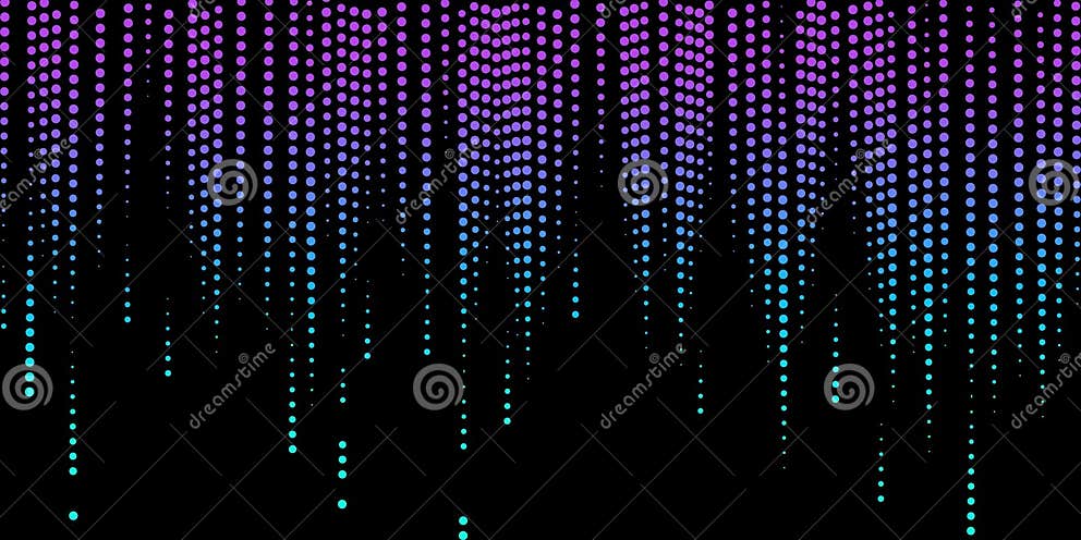 Abstract Gradient Pattern of Vertical Dotted Lines in Purple and Blue ...