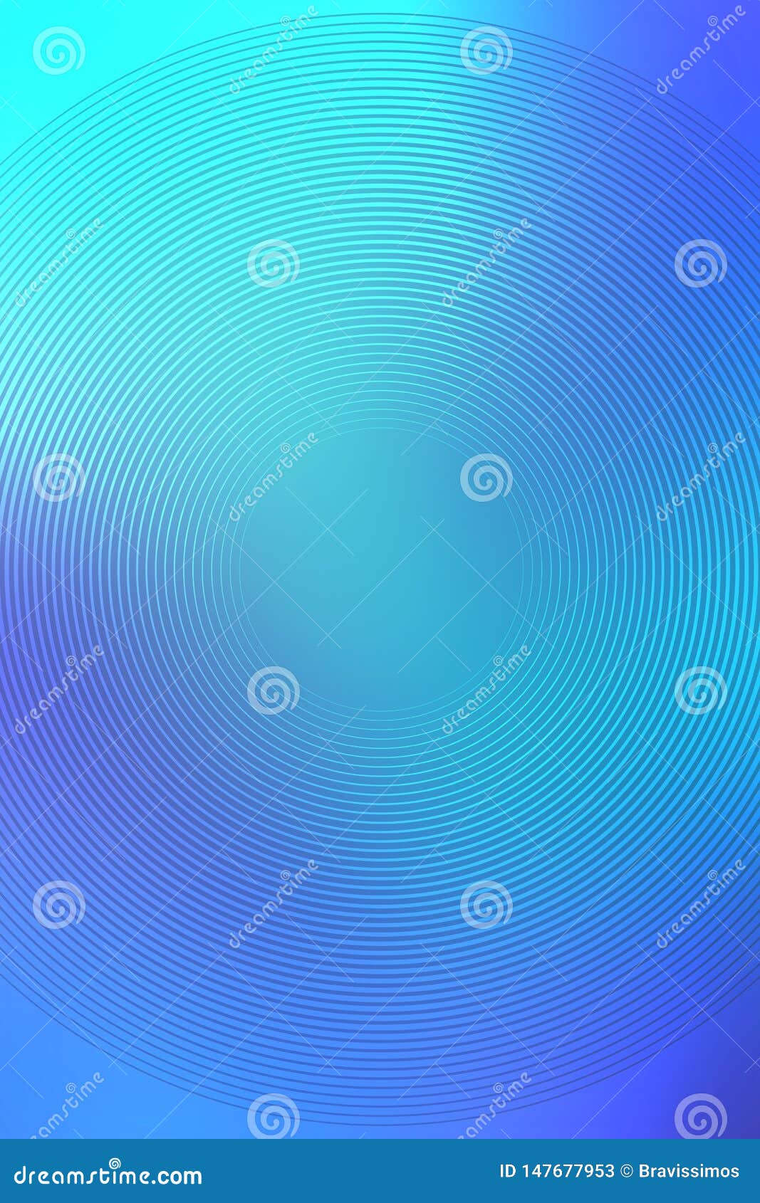 Gradient Radial Background, Blue Sky, Blur Smooth Soft Texture ...
