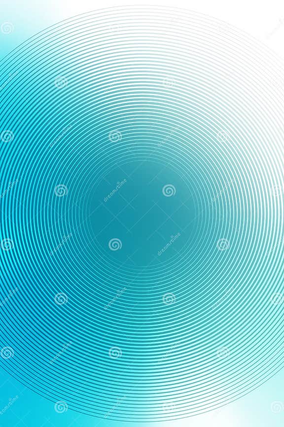 Abstract Gradient Radial Turquoise Background. Texture Stock ...