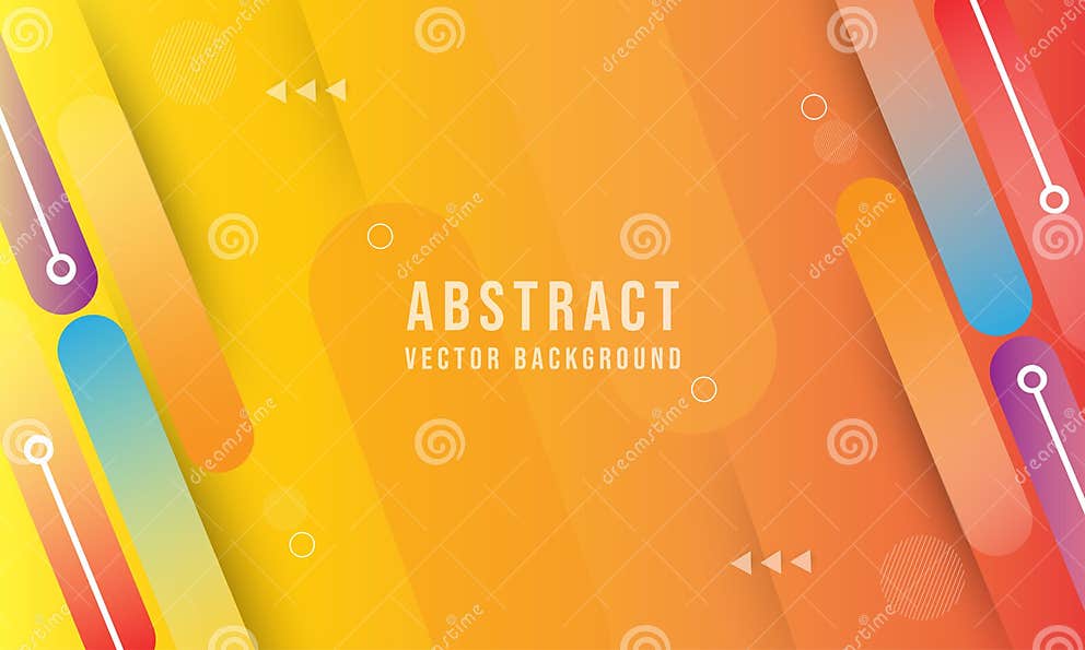 Abstract Gradient Sape Background with Line Stock Vector - Illustration ...