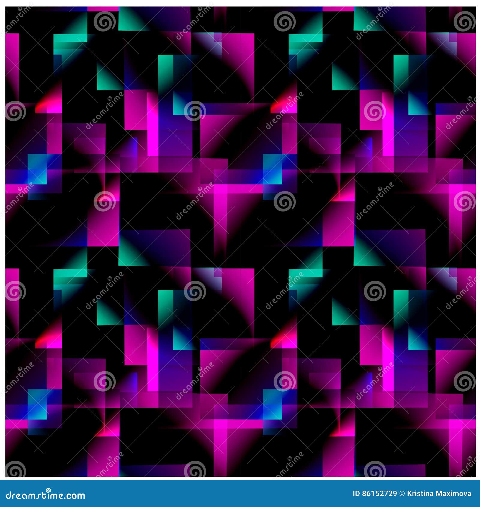 Abstract Gradient Seamless Pattern. Stock Vector - Illustration of ...