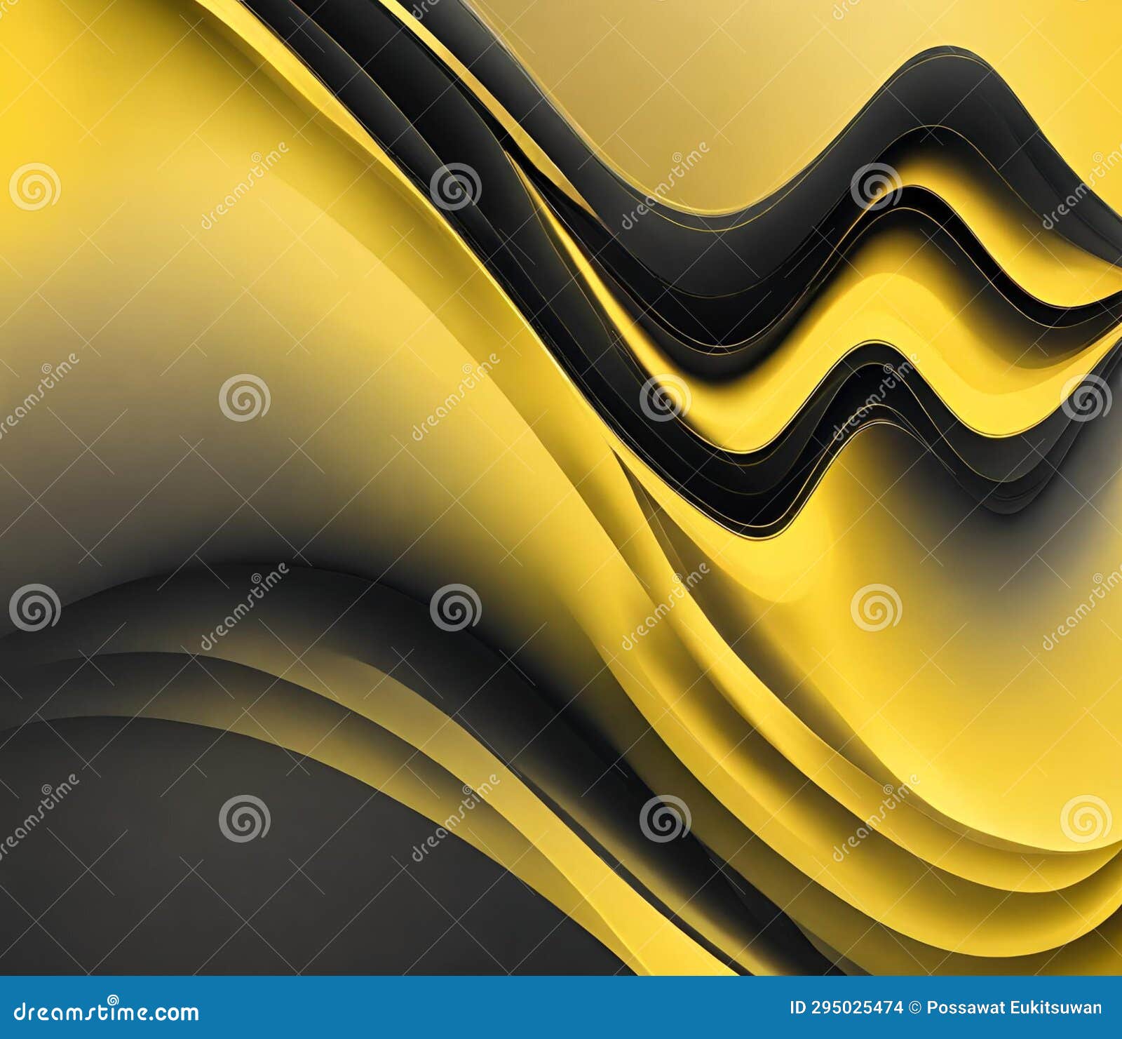 Abstract Gradient Smooth Yellow Background Image by Ai Stock Photo ...