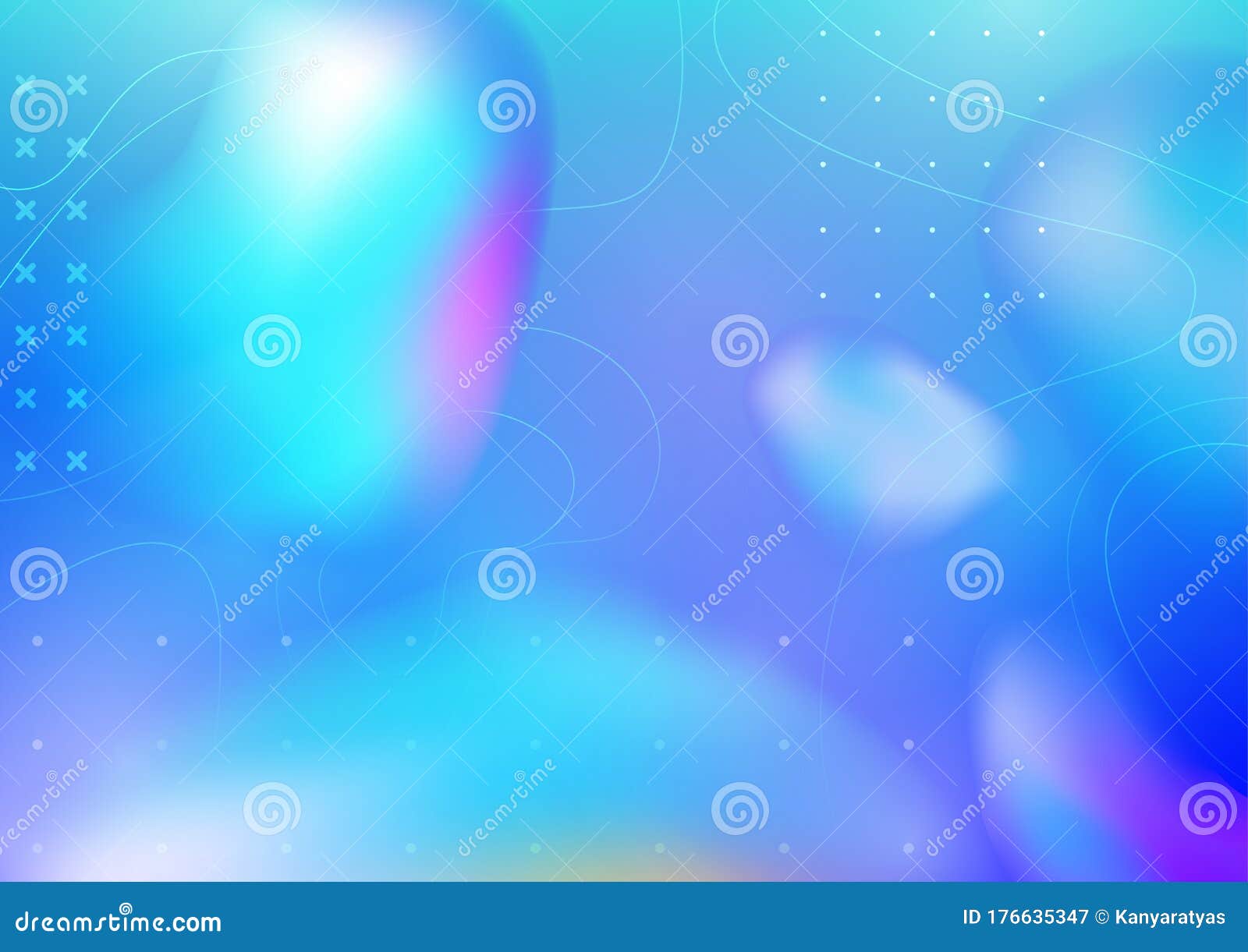 Abstract Gradient Soft Blue Background Vector Illustration.Futuristic ...