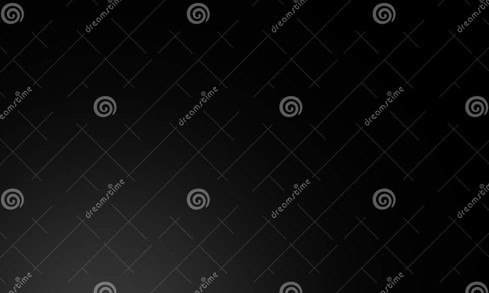 Abstract Gradient Soft Blur Background, Black Color Stock Illustration ...