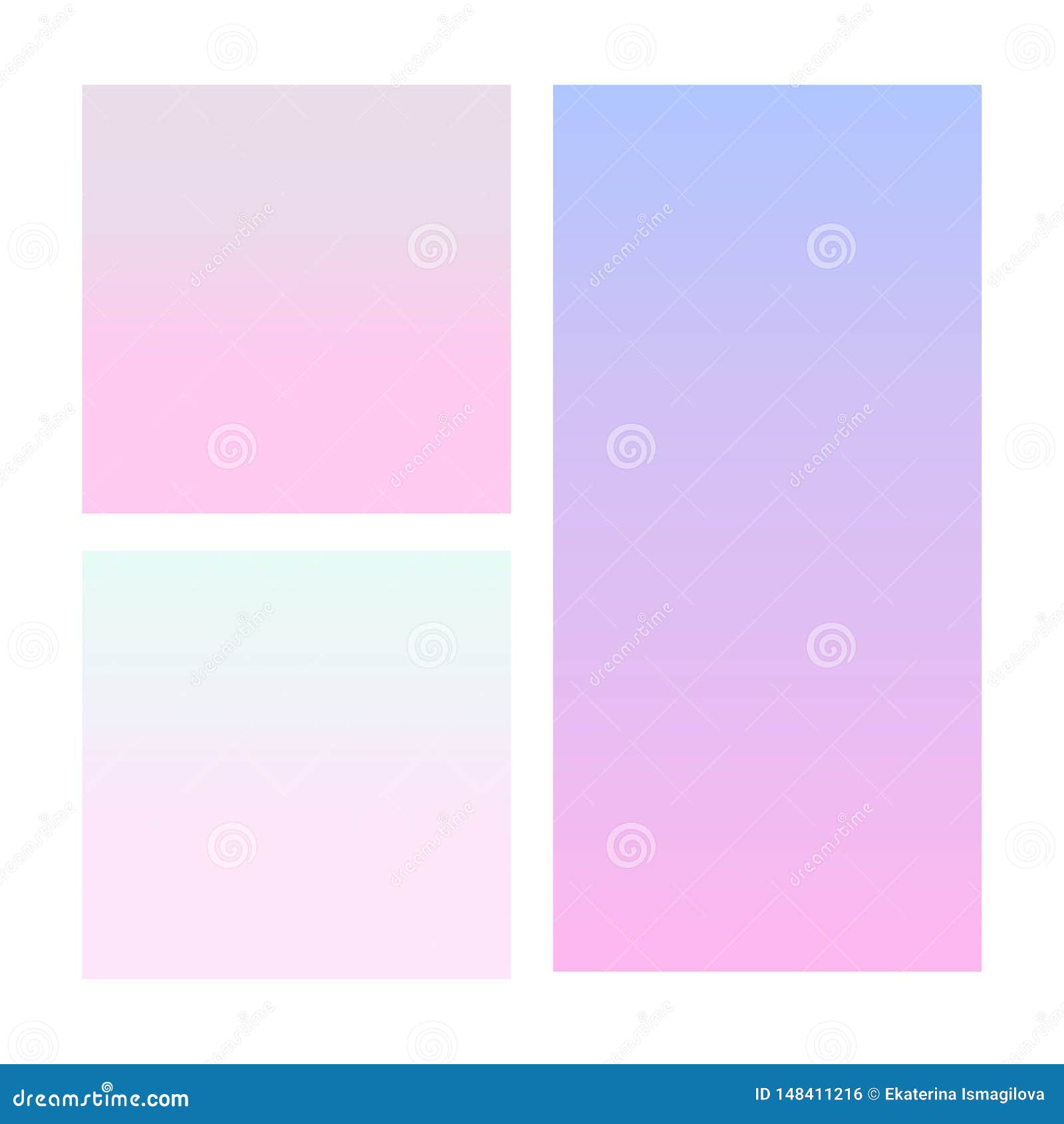 Abstract Gradient in the Sphere of Violet, Pink, Blue. Vector Template ...