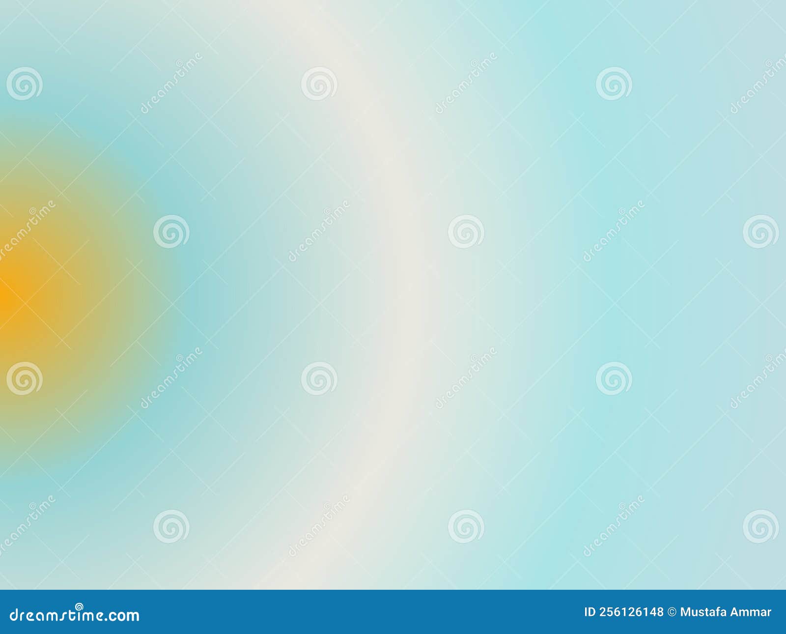 Abstract Gradient of SUMMER Colors, Soft Multicolored Background ...