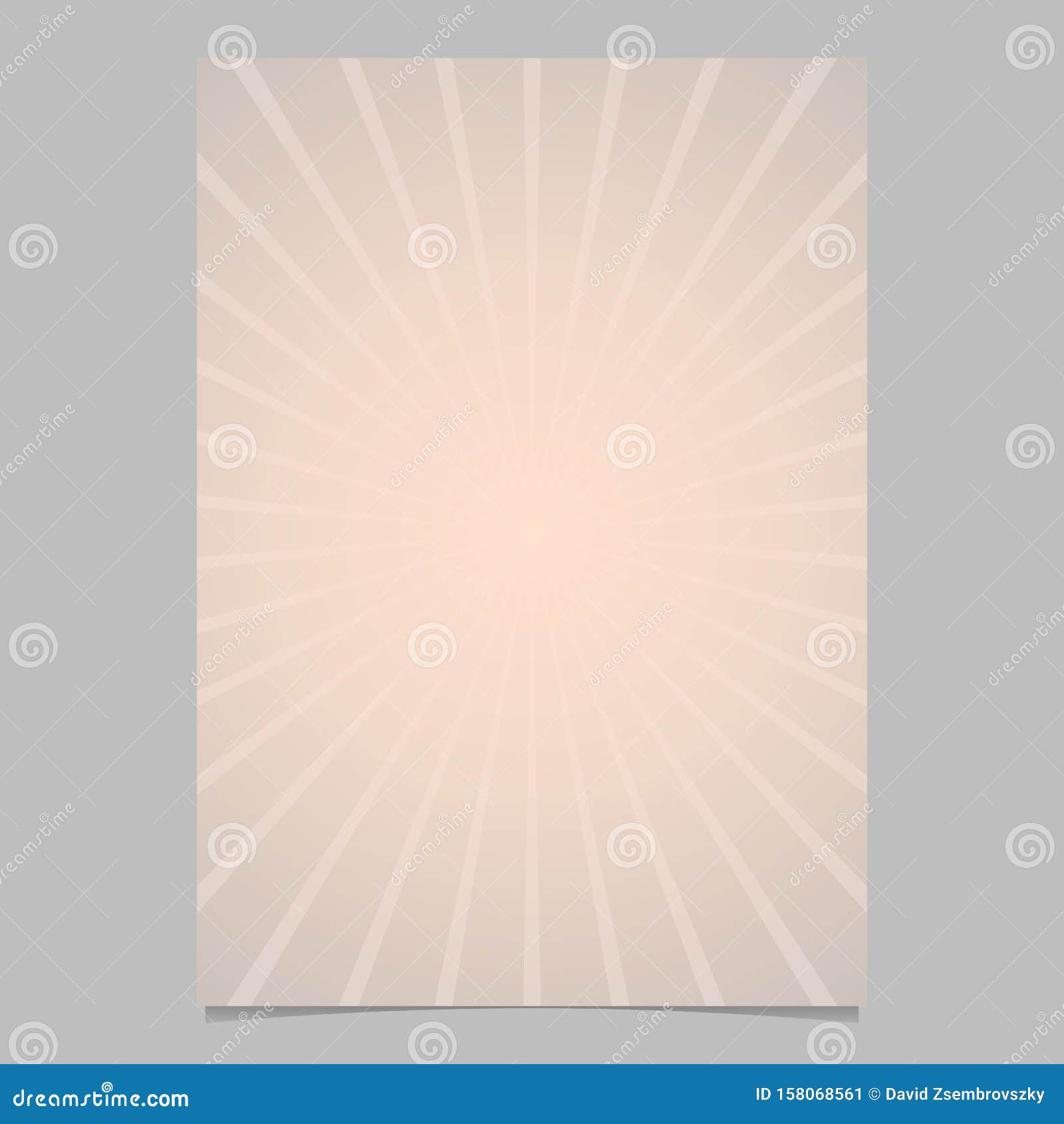 Abstract Gradient Sunray Brochure Template - Vector Poster Stock Vector ...