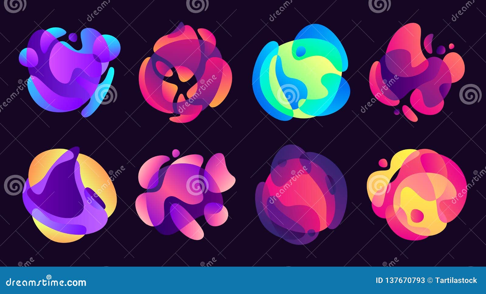 Abstract Gradients Shapes. Organic Free Form Colorful Gradient Blur ... Abstract Gradients Shapes. Organic Free Form Colorful Gradient Blur ...