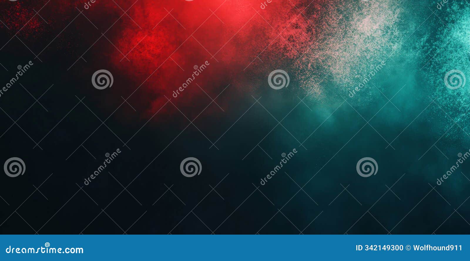 Abstract Grainy Gradient Background, Red Teal Color Shape, Black ...