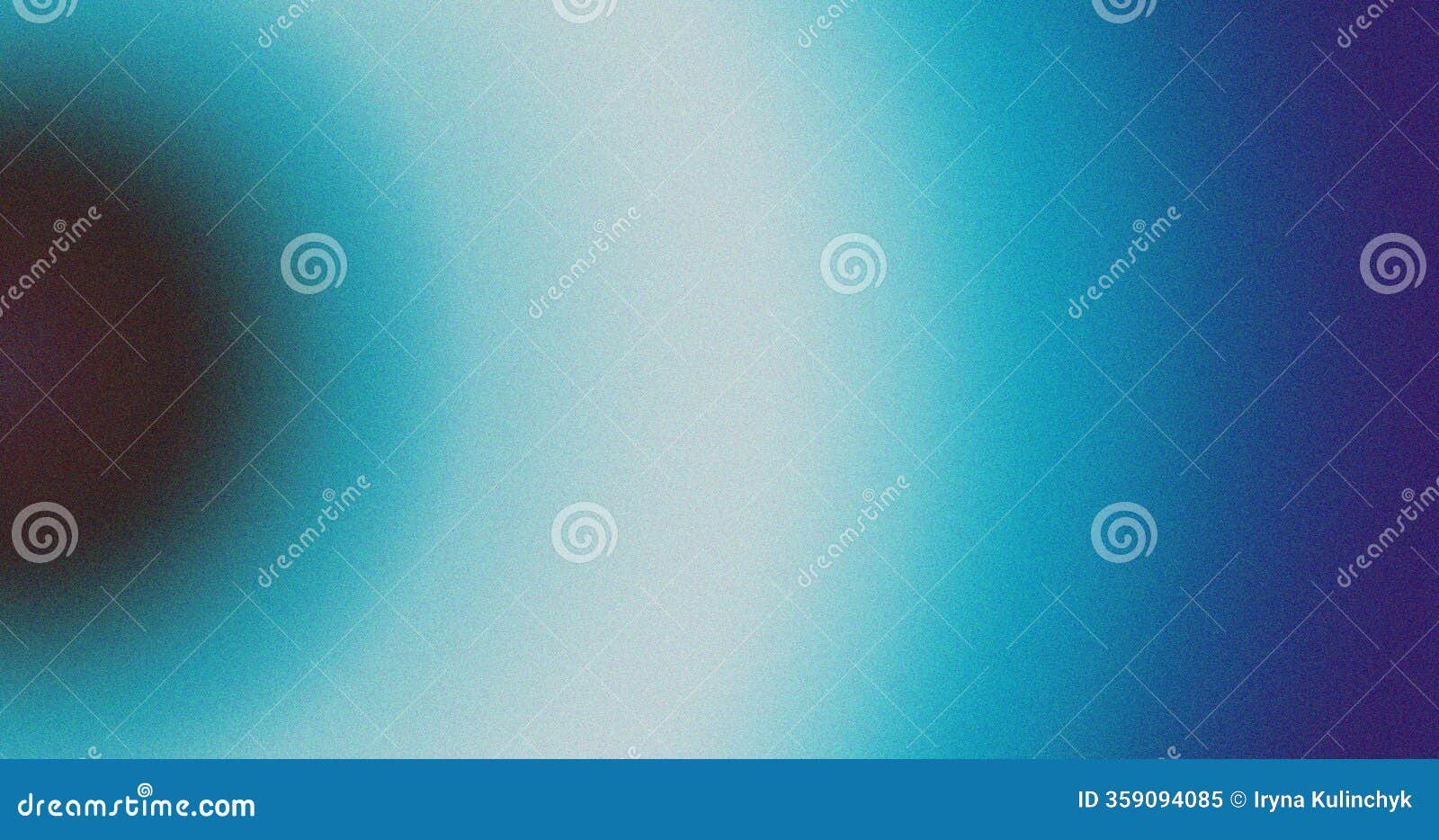 Abstract Grainy Gradient with Blue and Black Circular Light Effect ...