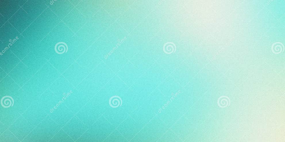 Turquoise and White Gradient on an Abstract Grainy Texture Background ...