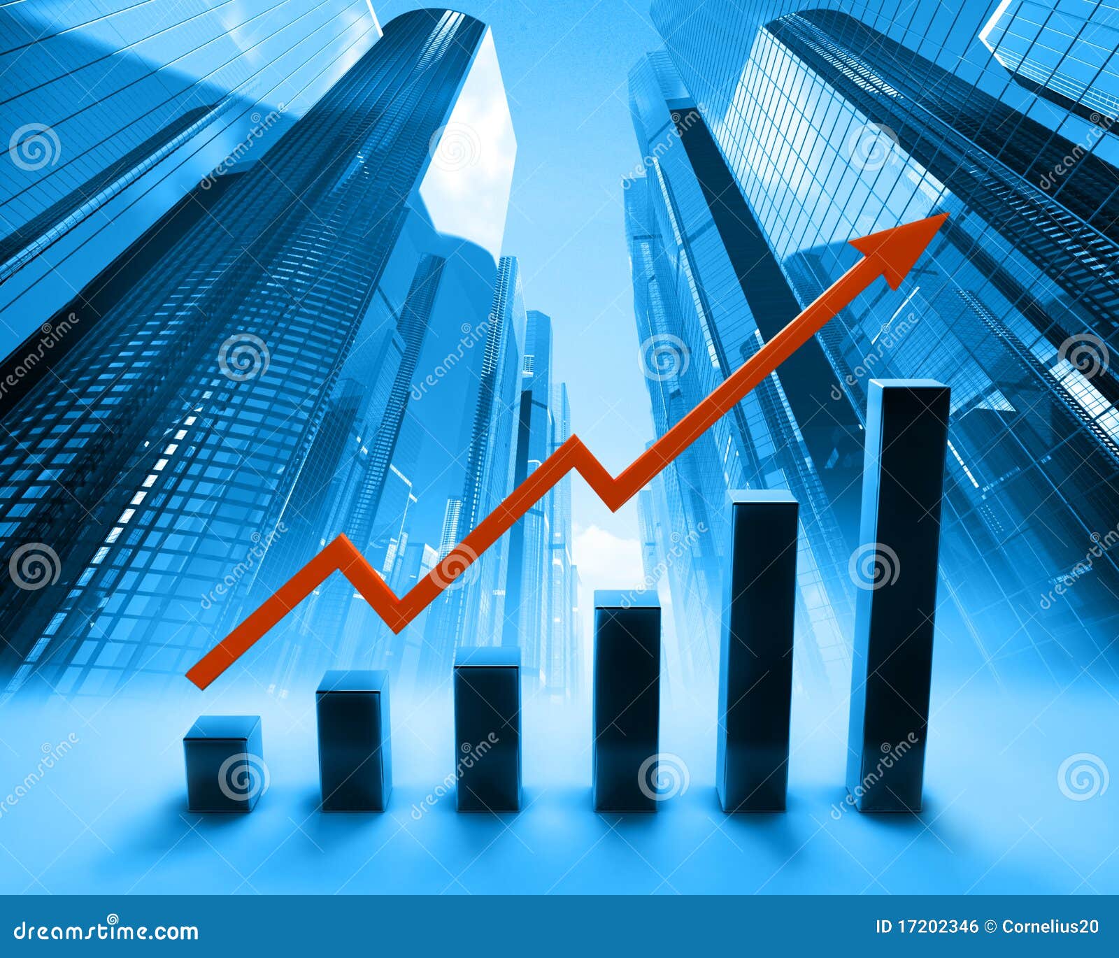 Abstract graph stock illustration. Illustration of target - 17202346