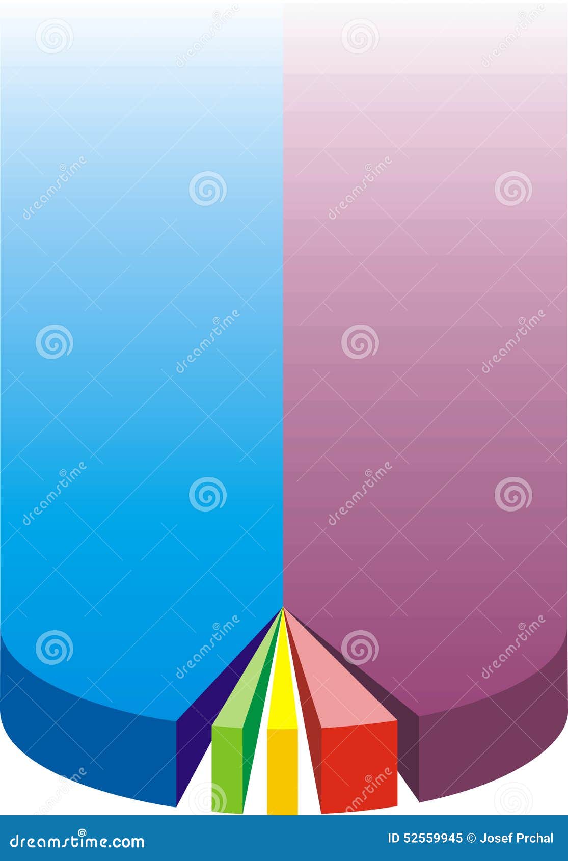 Abstract Graph Chart Timeline Background. Cartoon Vector ...