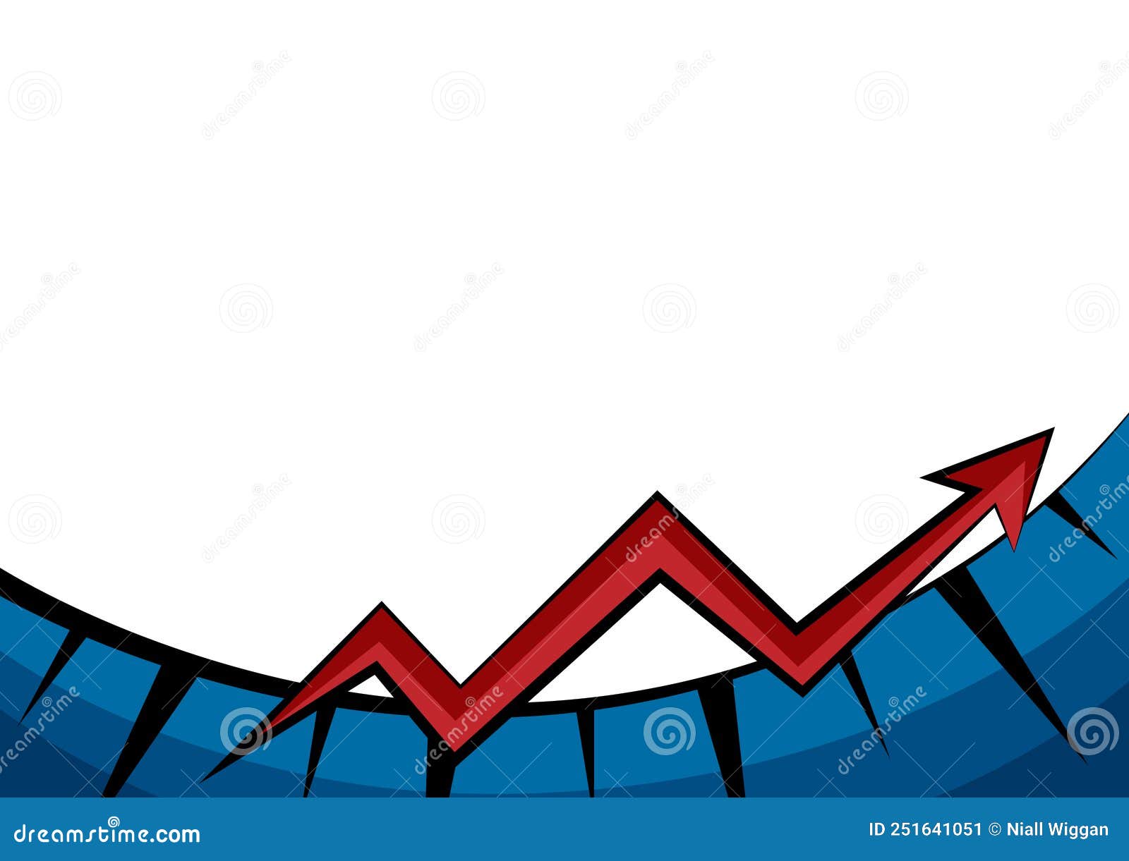 Abstract Graph Presenting Progress, Moving Forward Improving Concept ...