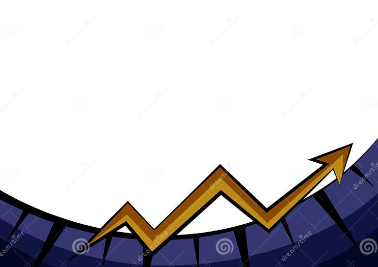 Abstract Graph Presenting Progress, Moving Forward Improving Concept ...