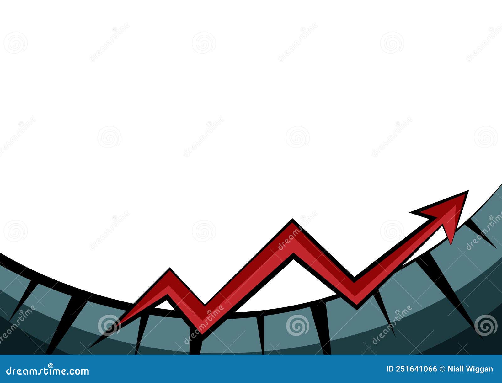 Abstract Graph Presenting Progress, Moving Forward Improving Concept ...