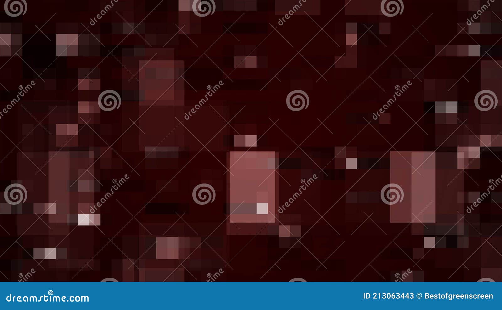 Abstract Graphic Background of Blurred Red Blocks in Many Different ...