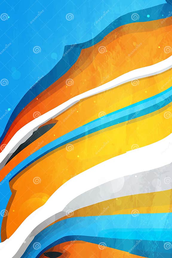 Abstract Graphic, Bright Background Stock Vector - Illustration of ...