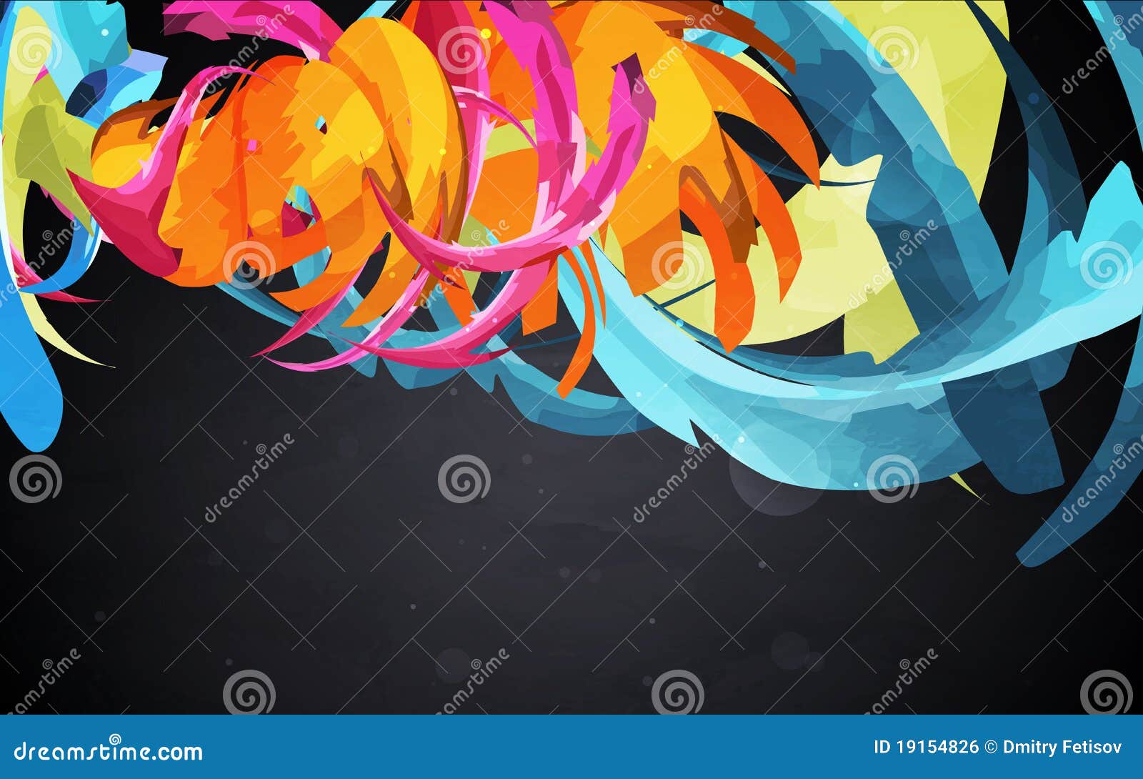 Abstract Graphic, Bright Background Stock Vector - Illustration of ...