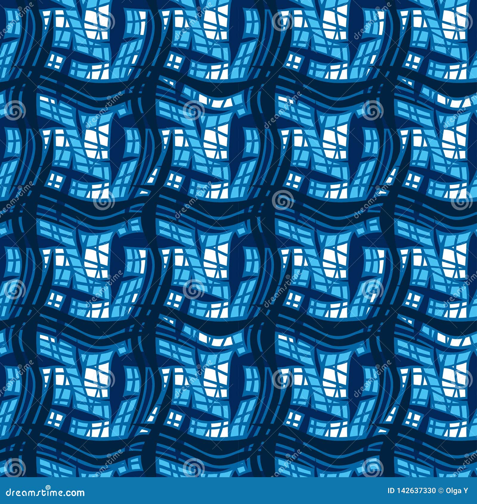 Abstract Graphic Motif Textured Background. Seamless Pattern. Stock ...