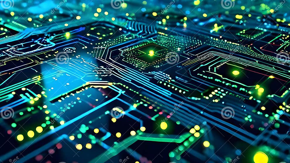 Abstract Graphical Wallpaper Illustration, Symbolic for Artificial ...