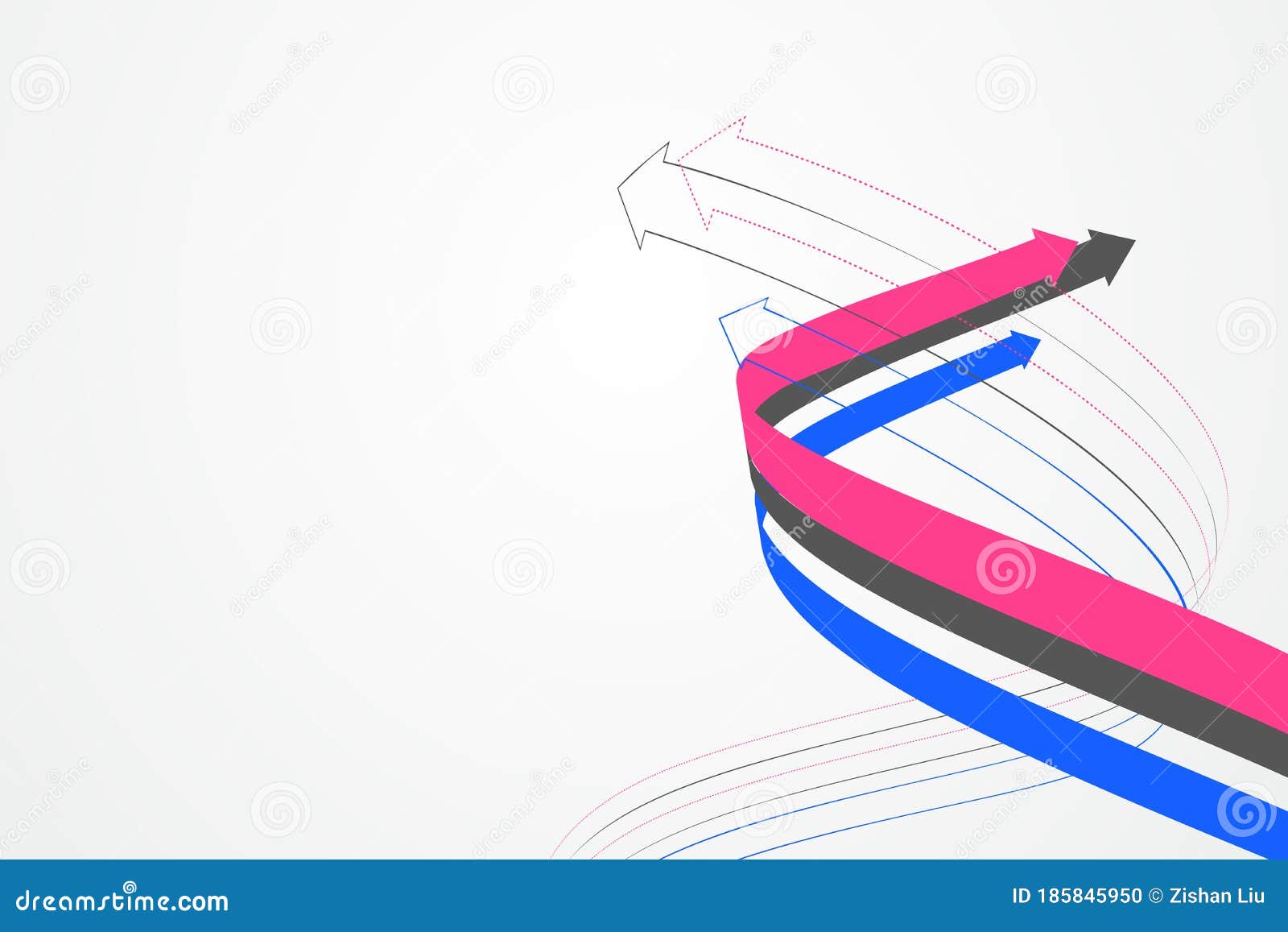 Abstract Graphics Composed Of Staggered Arrows Symbolize The Meaning Of ...