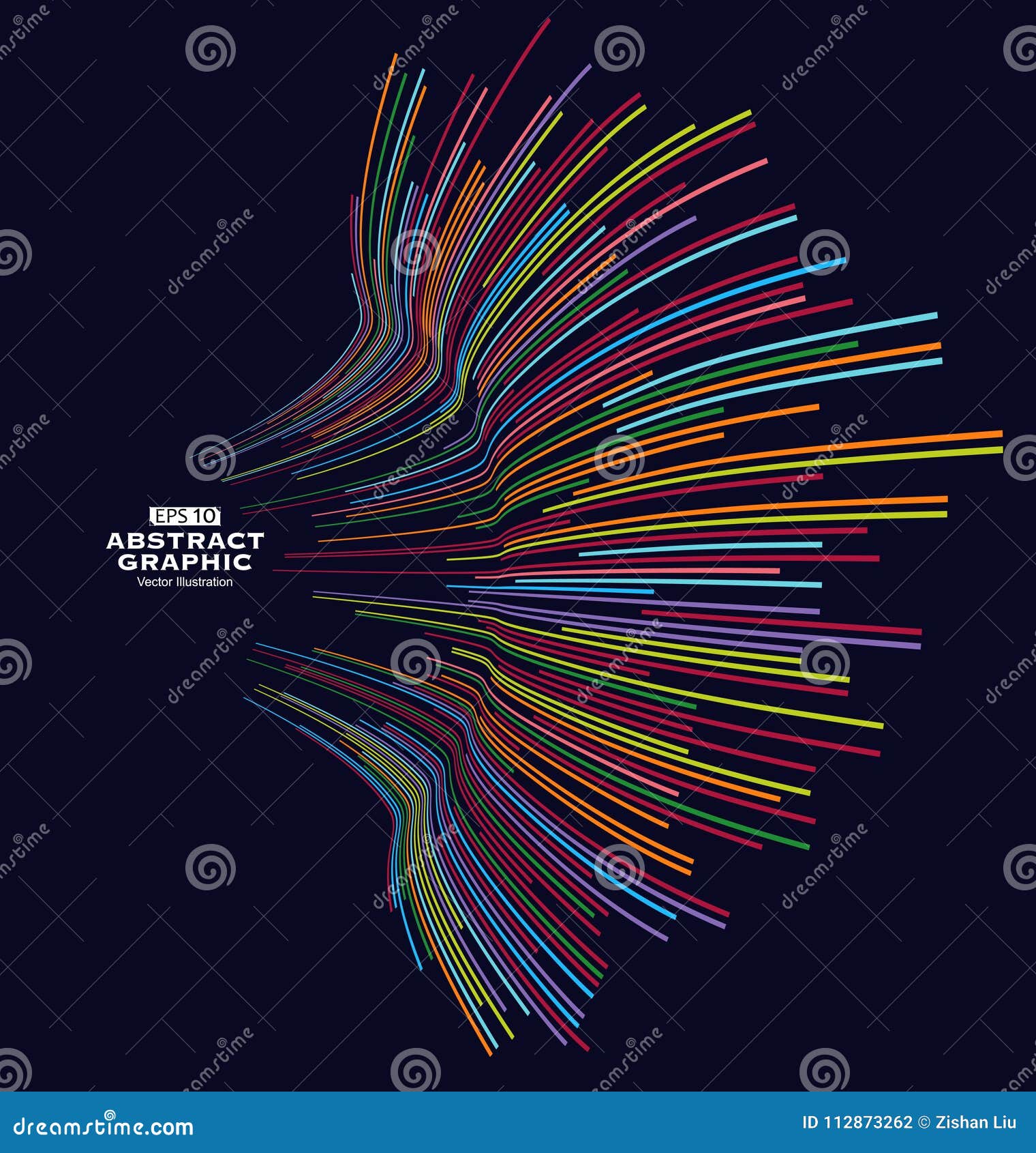 Abstract Graphics, Technological Sense Vector Illustration. Stock ...