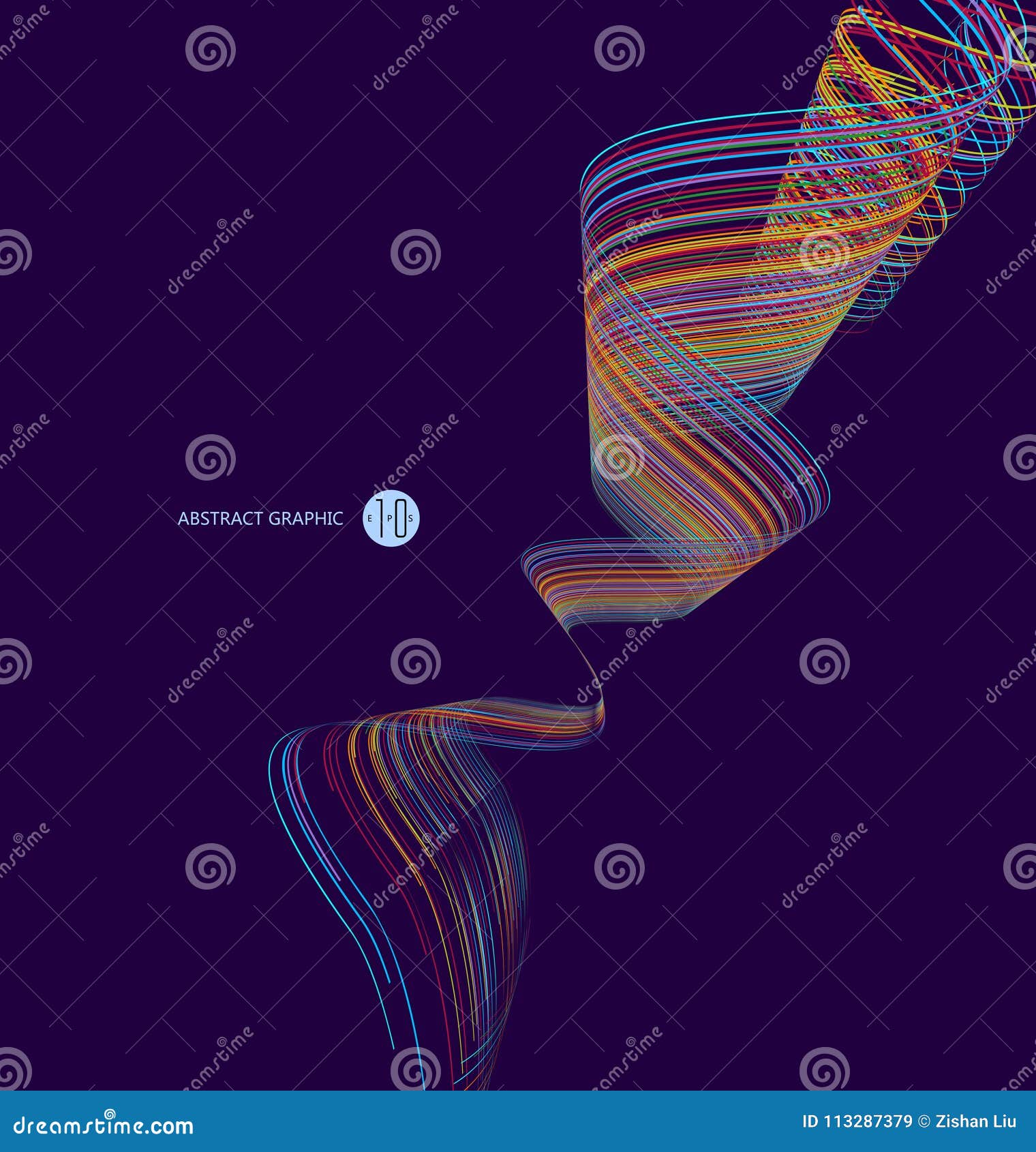 Abstract Graphics, Technological Sense Vector Illustration. Stock ...