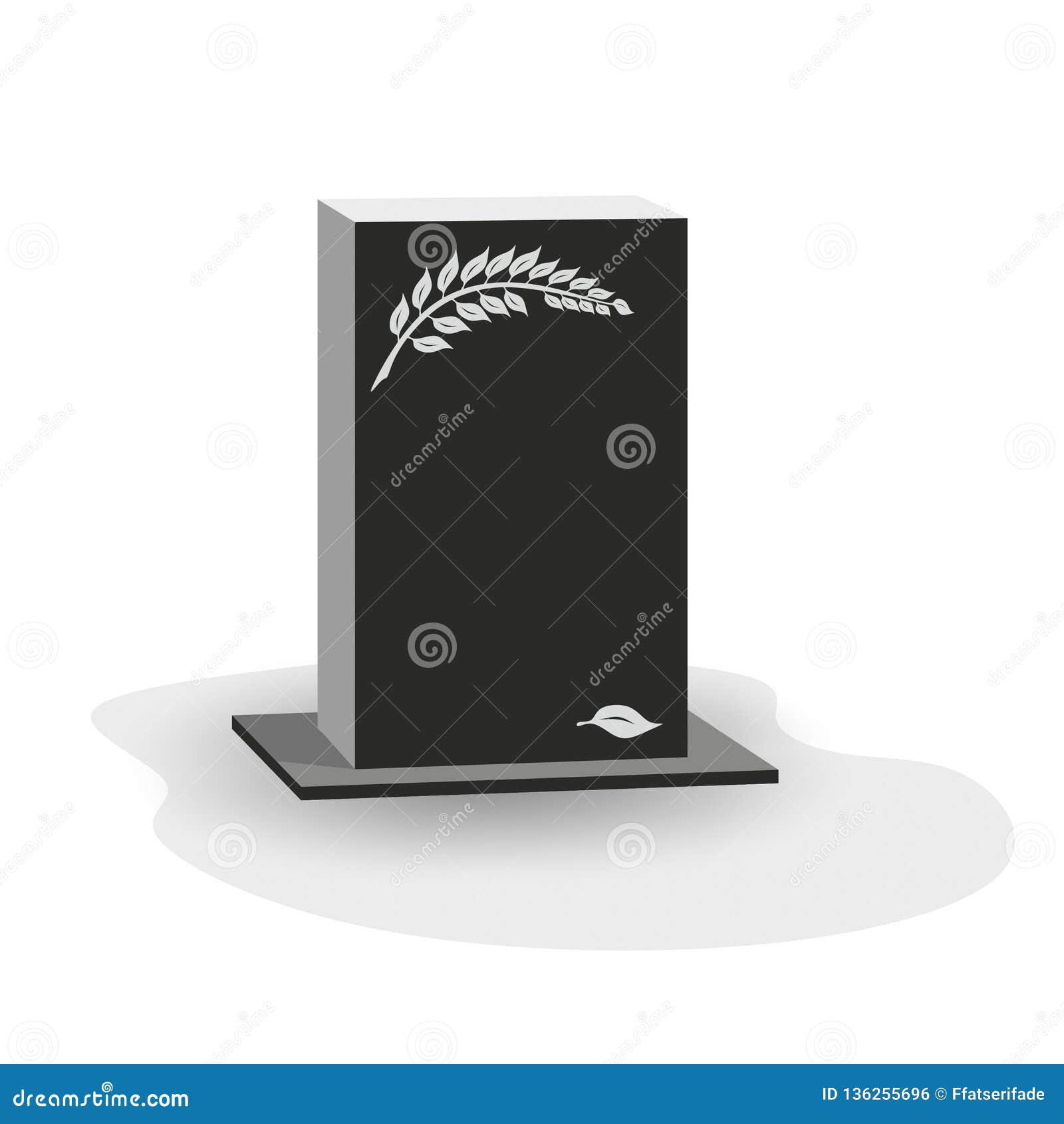 Abstract grave stone stock illustration. Illustration of stone - 136255696