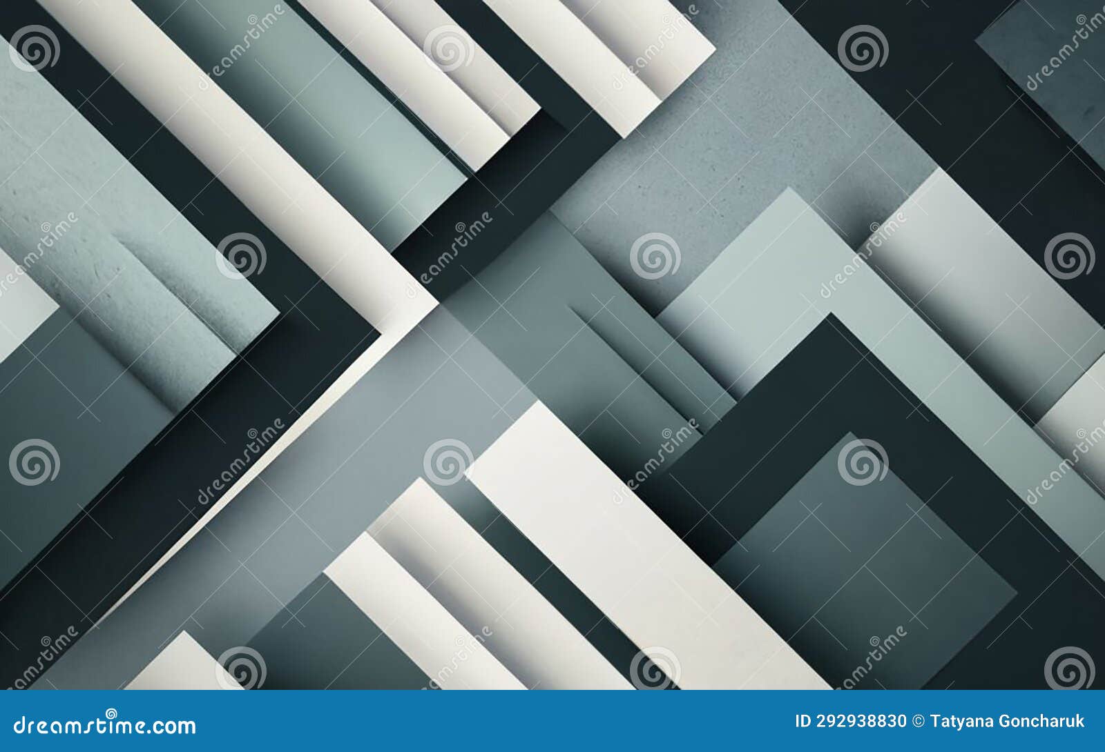 Abstract Gray Background with Geometric Shapes Stock Illustration ...