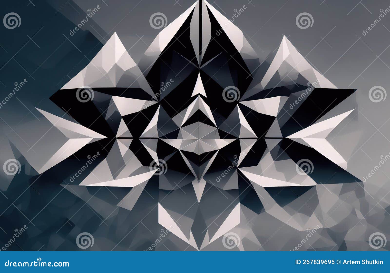 The Abstract Gray Background Patterns Stock Illustration - Illustration ...