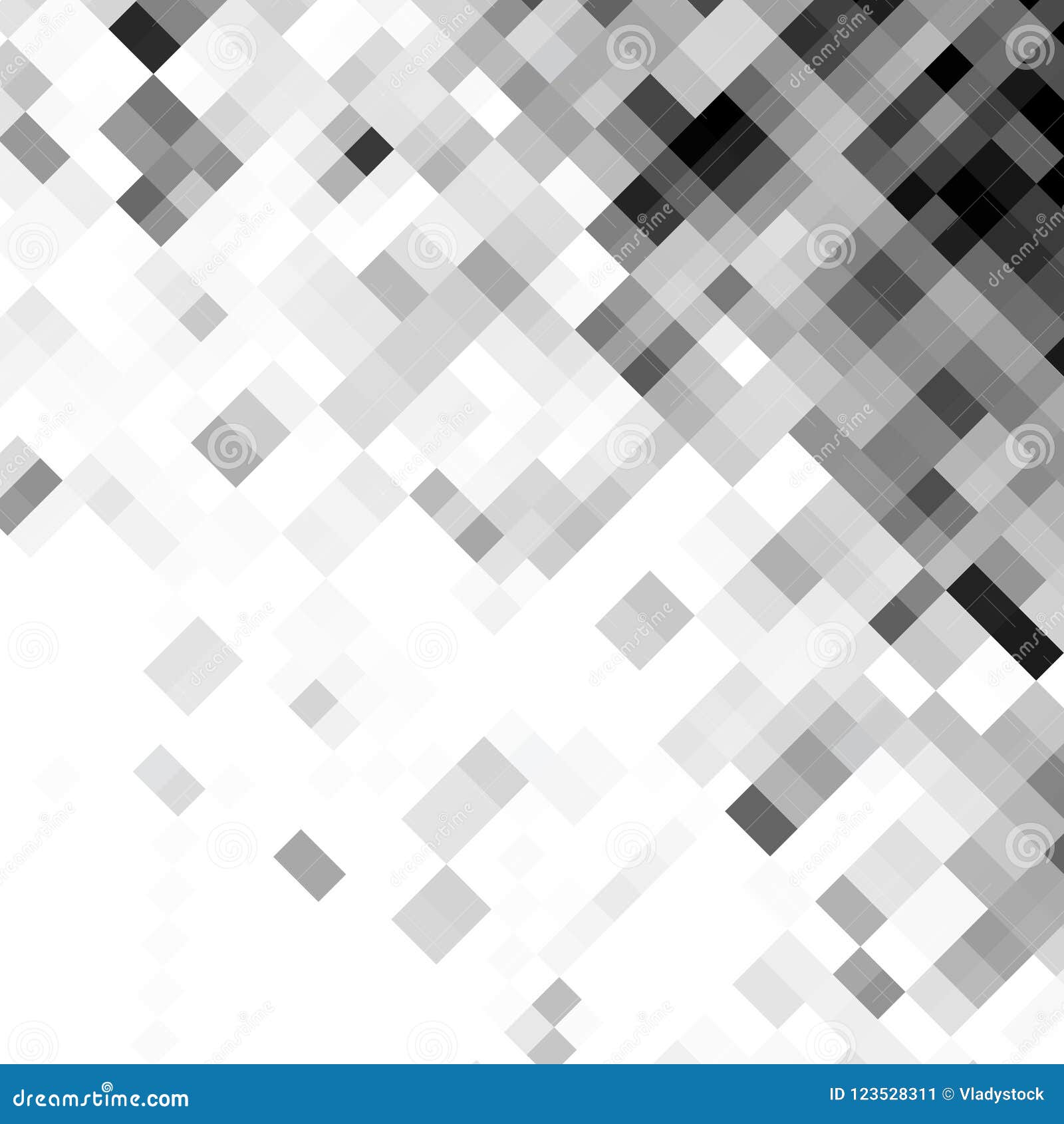 Abstract Gray Background of Squares Stock Vector - Illustration of ...