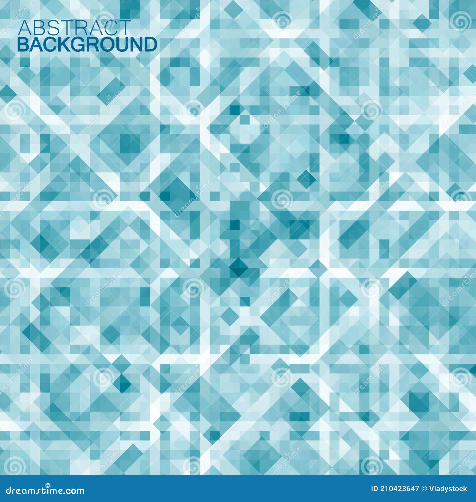 Abstract Gray Background of Squares. Geometric Texture Stock Vector ...