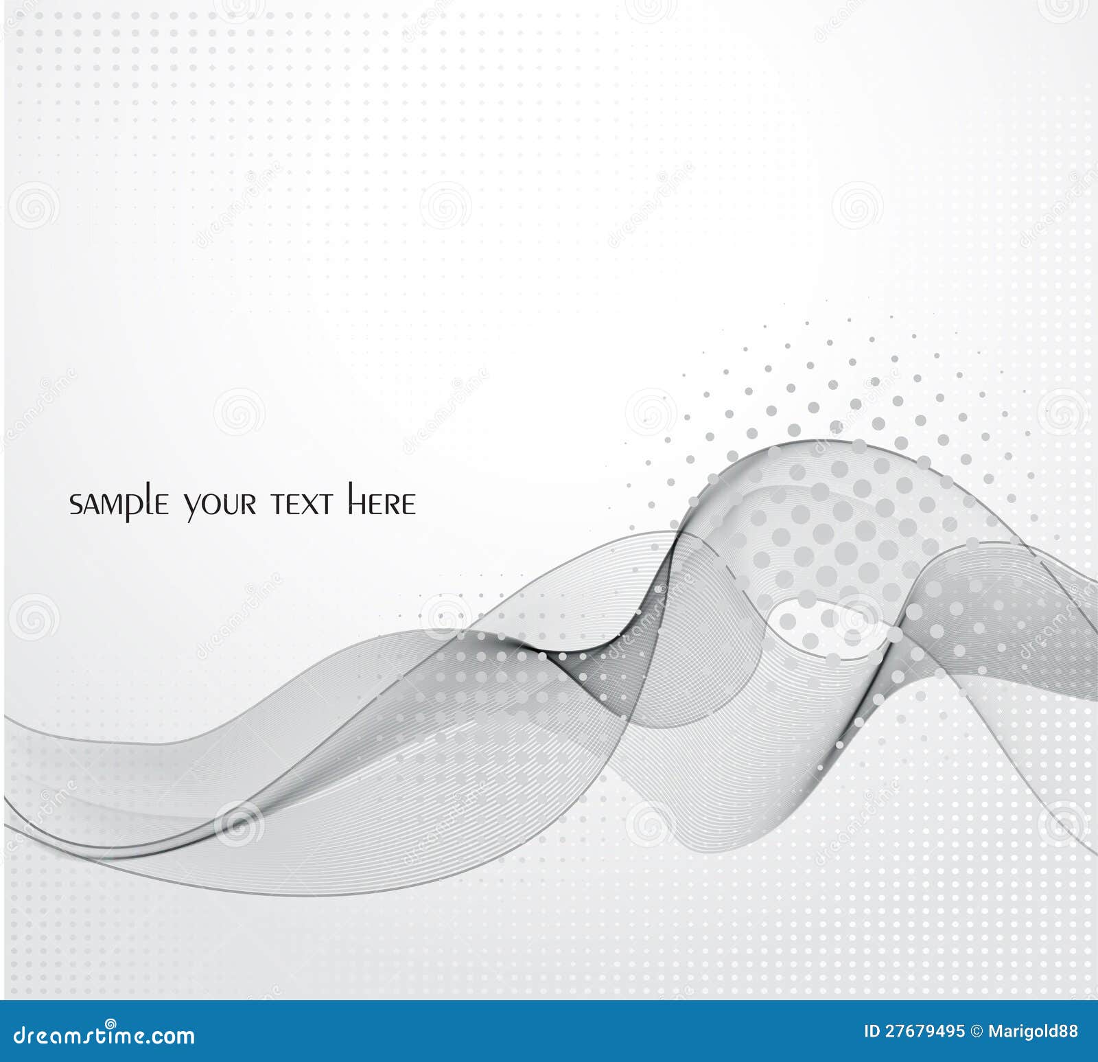 Abstract gray banner stock vector. Illustration of celebration - 27679495
