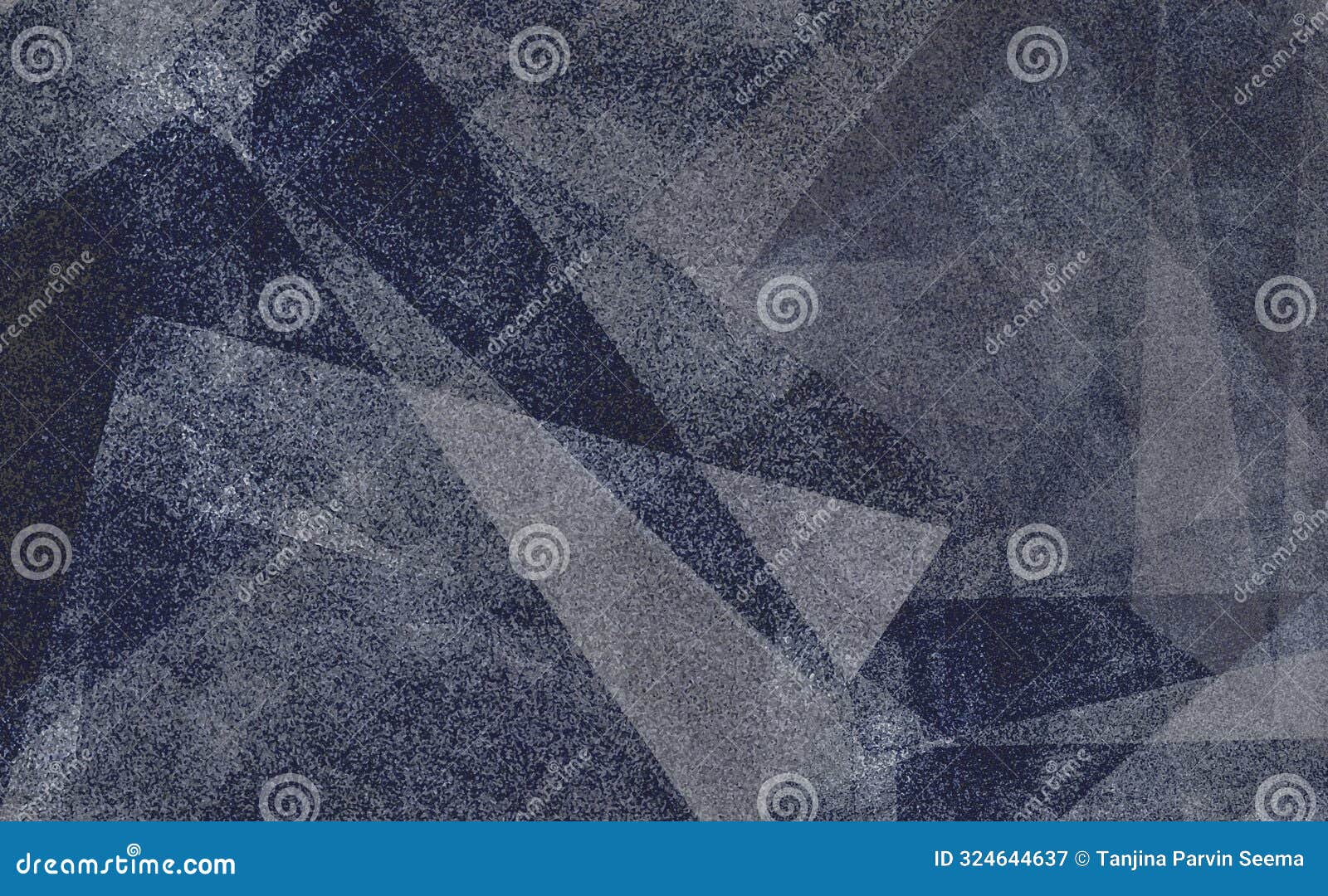 Abstract Gray Black Background with Random Geometric Triangle Pattern ...