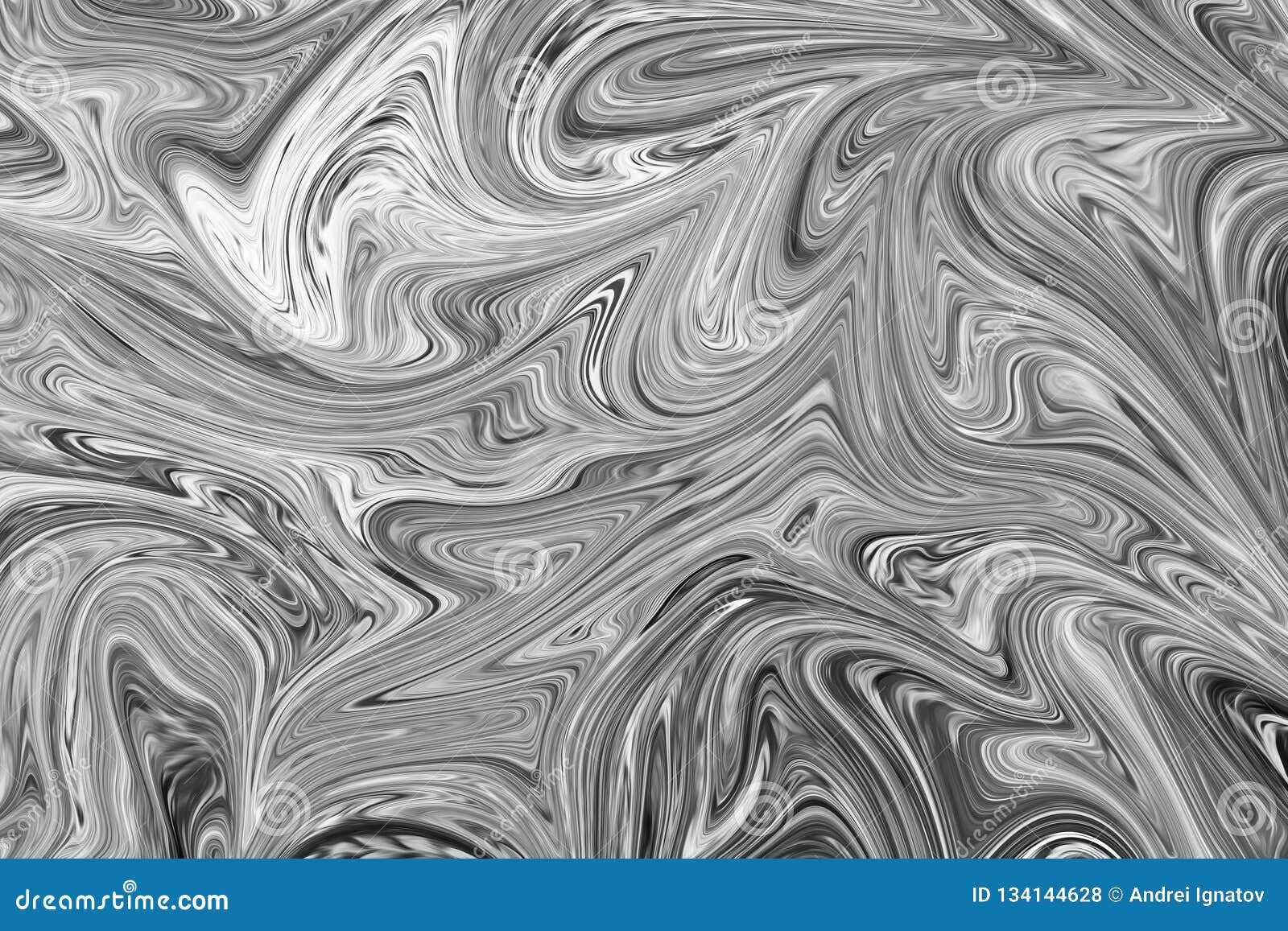Abstract Gray Black and White Marble Ink Pattern Background. Liquid ...