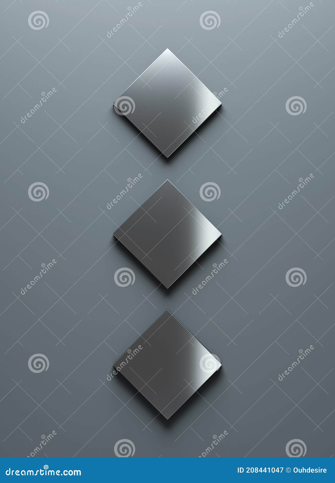 Abstract Gray Cubes Background Stock Illustration - Illustration of ...