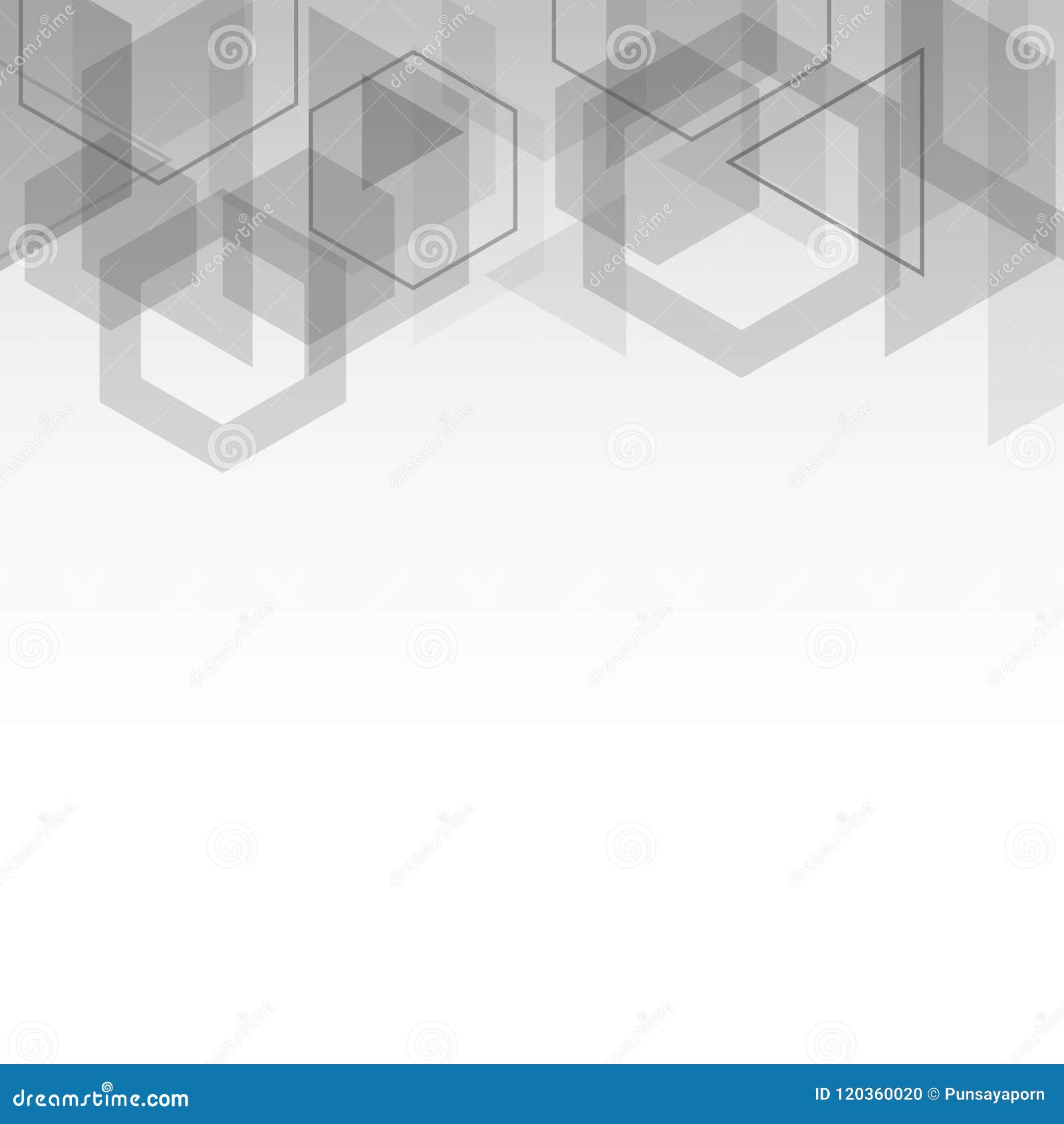 Abstract Gray Cubes Geometric Shape Background Stock Vector ...