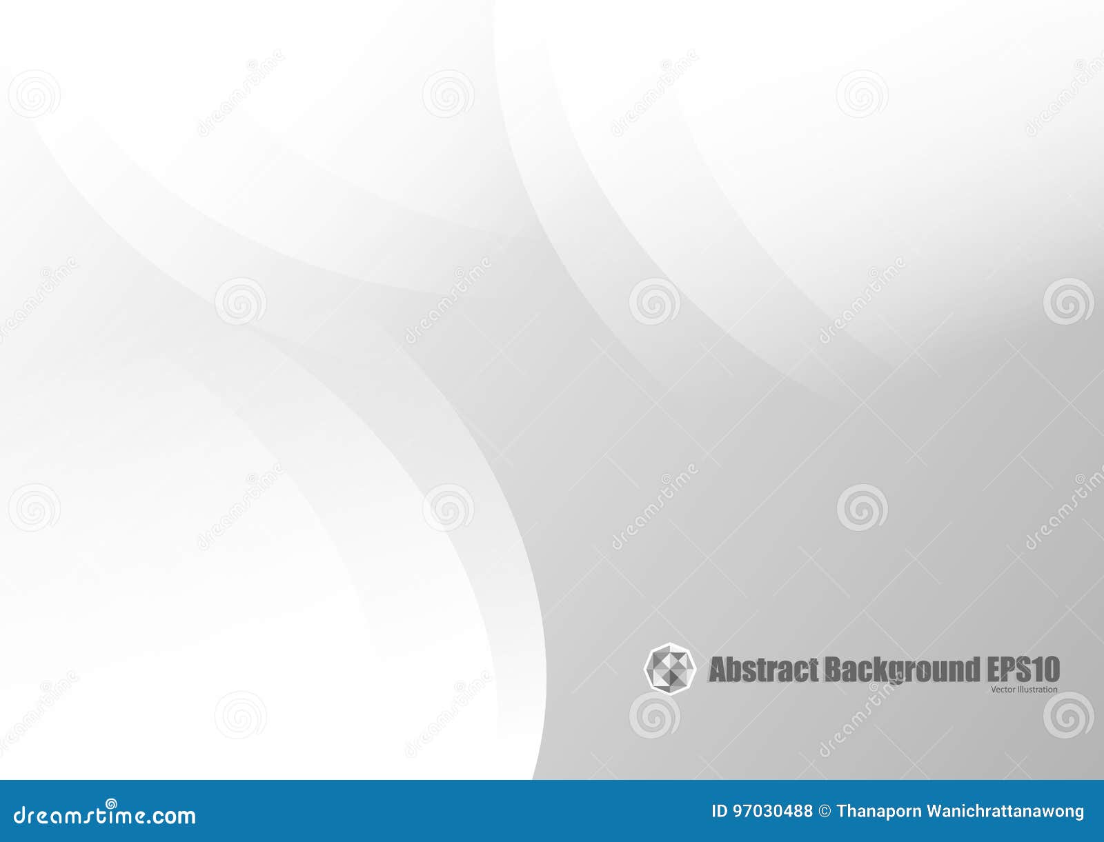 Abstract Gray Curve Background Stock Vector - Illustration of shape ...