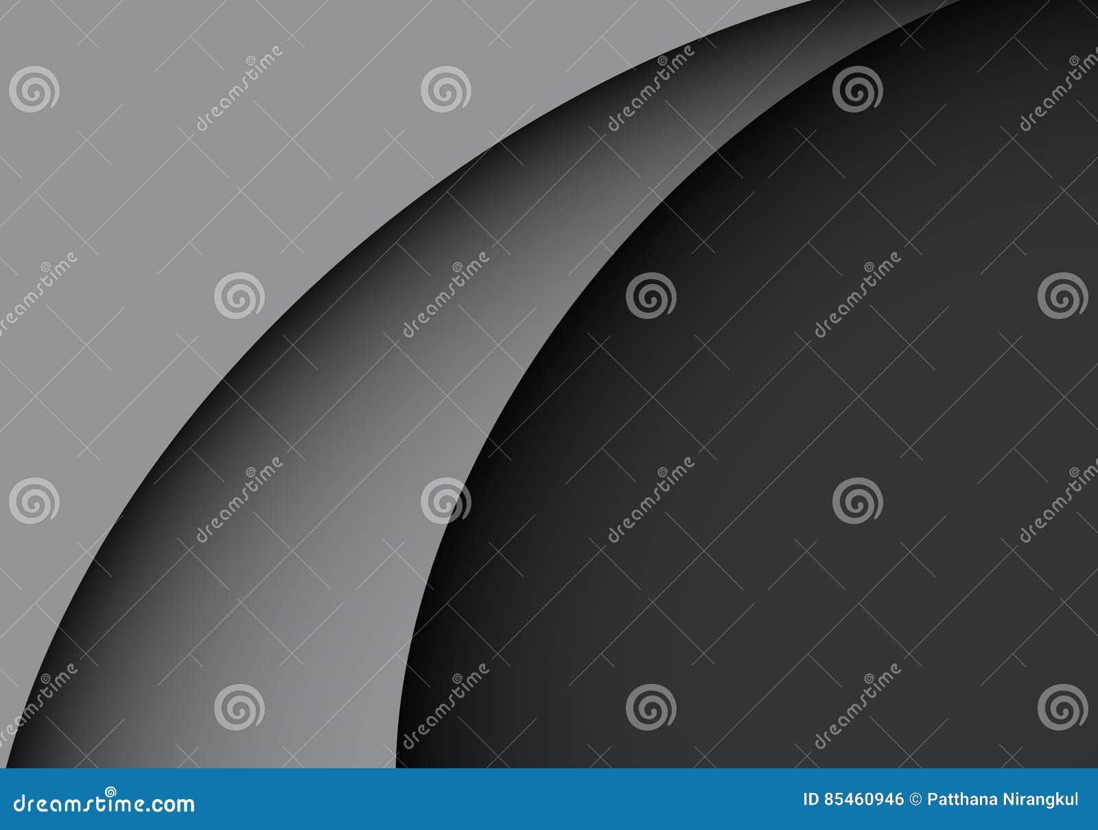 Abstract Gray Curve Shape Design Modern Luxury Background Vector Stock ...